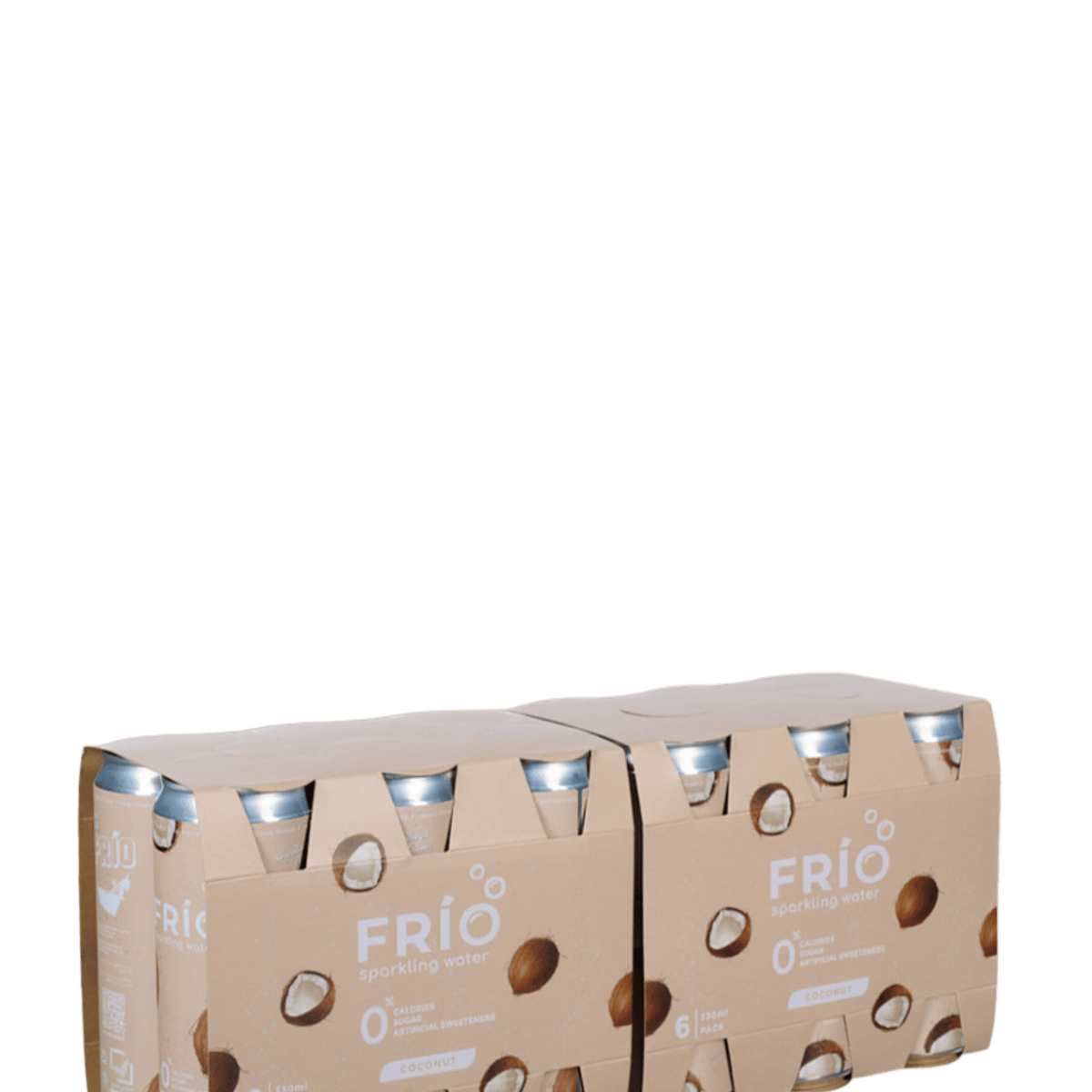 FRÍO Natural Coconut Sparkling Water - 6 Pack x 330 ml – Frío Sparkling Water