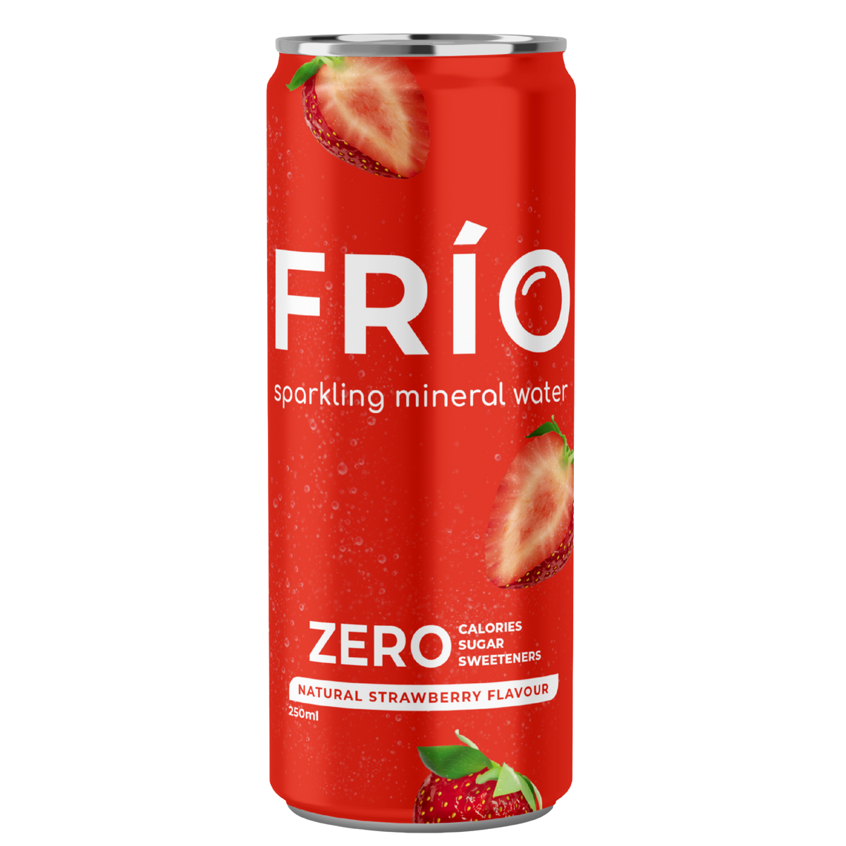 FRÍO Natural Strawberry Sparkling Water- 250ml – Frío Sparkling Water