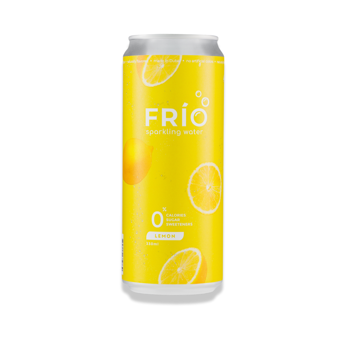 FRÍO Lemon Sparkling Water - 6 Pack x 330 ml – Frío Sparkling Water