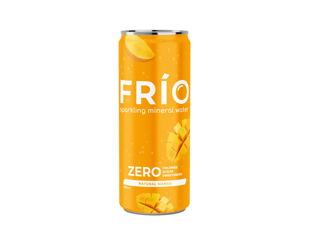 FRÍO Natural Mango Sparkling Mineral Water – Frío Sparkling Water